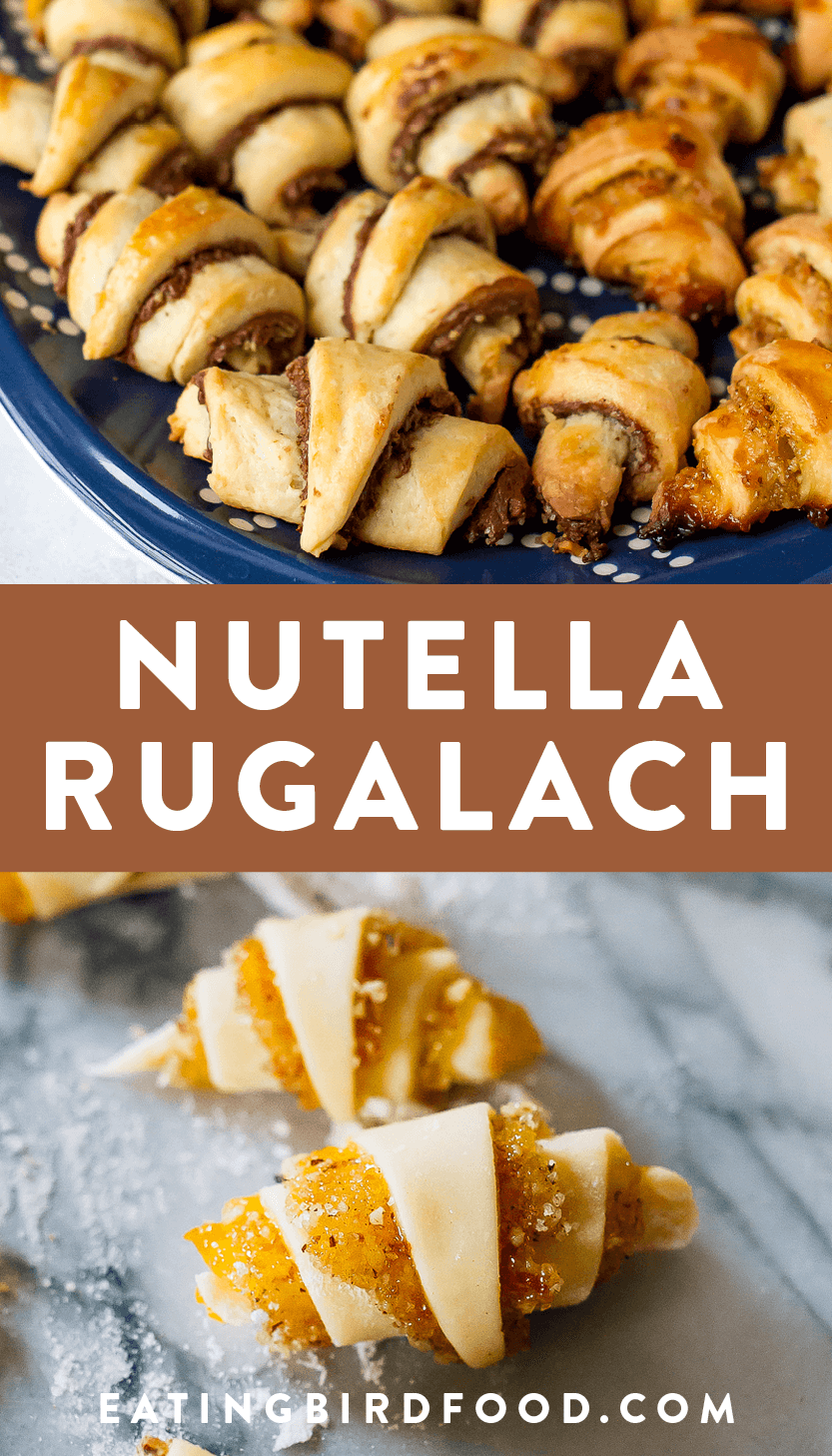 Nutella Rugelach - Eating Bird Food