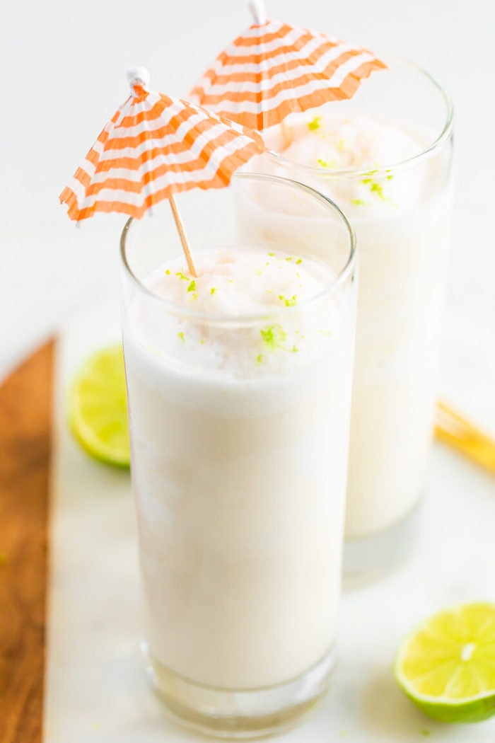 Skinny Coconut Daiquiri - Eating Bird Food