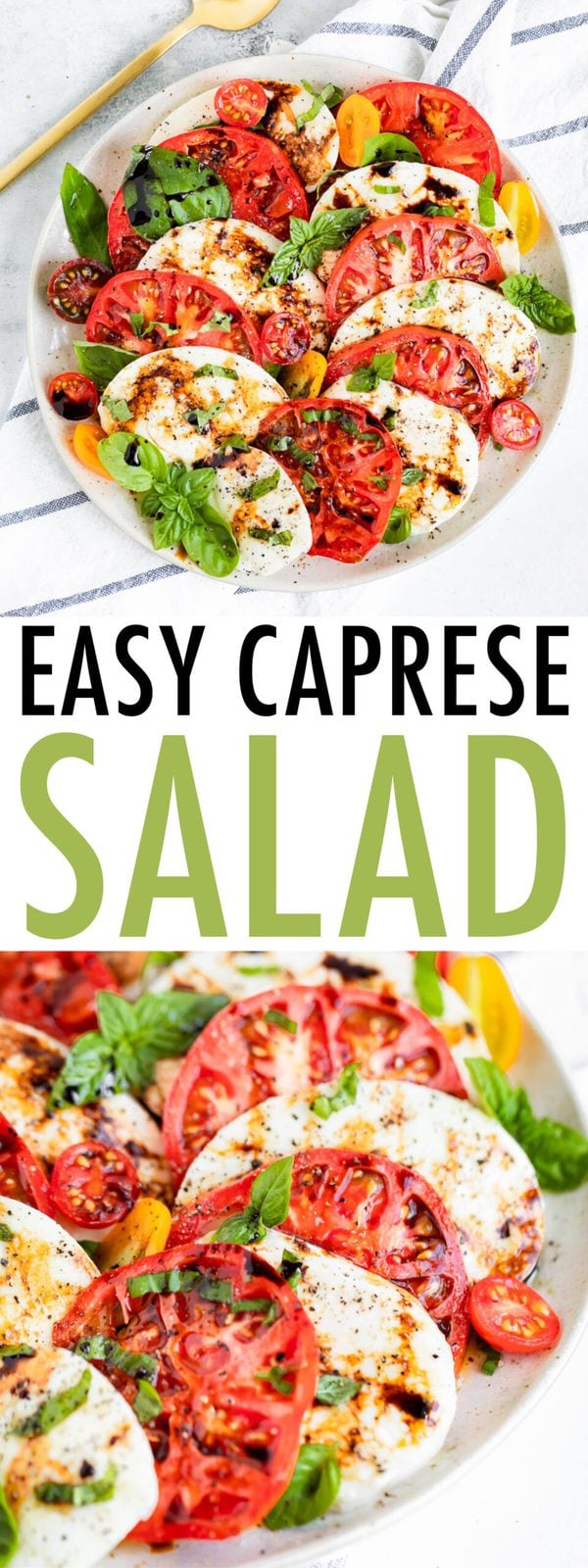 Easy Caprese Salad - Eating Bird Food