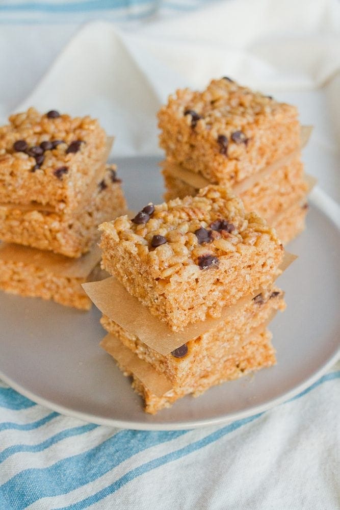 Healthy Brown Rice Crispy Treats