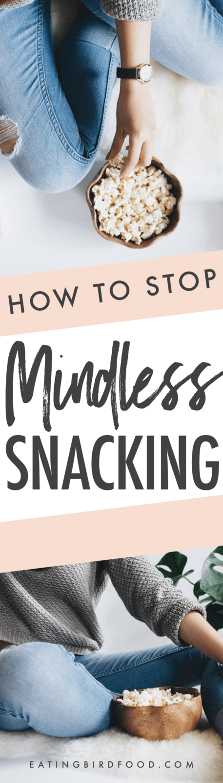 How to Stop Mindless Snacking, FINALLY - Eating Bird Food