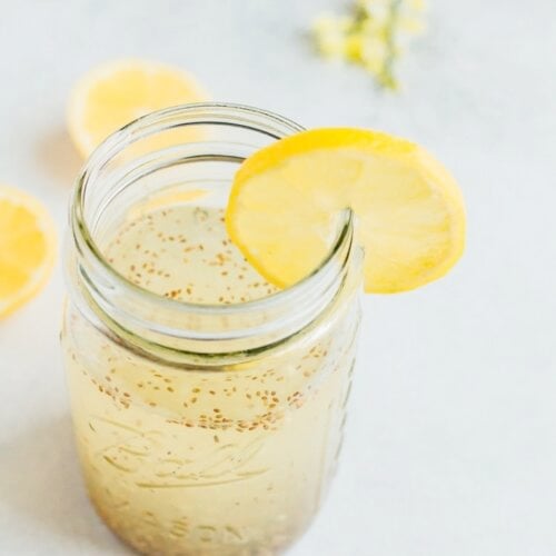 Lemon Chia Fresca - Eating Bird Food