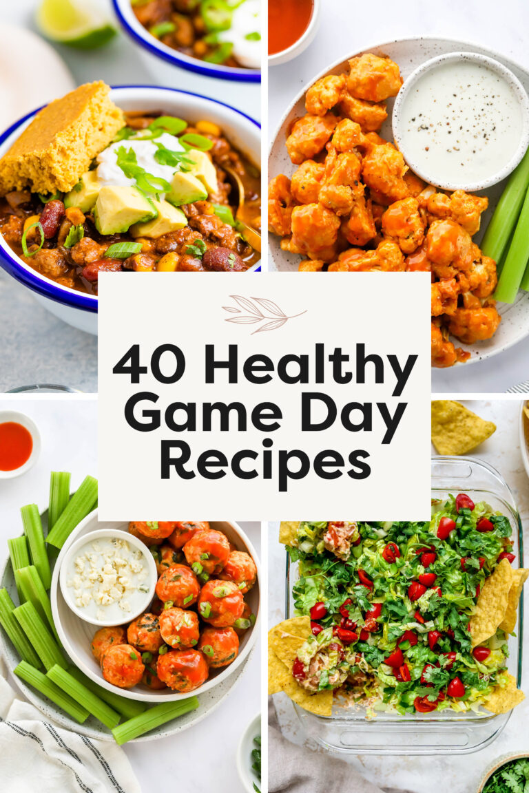 40 Healthy Game Day Recipes Everyone Will Love - Eating Bird Food