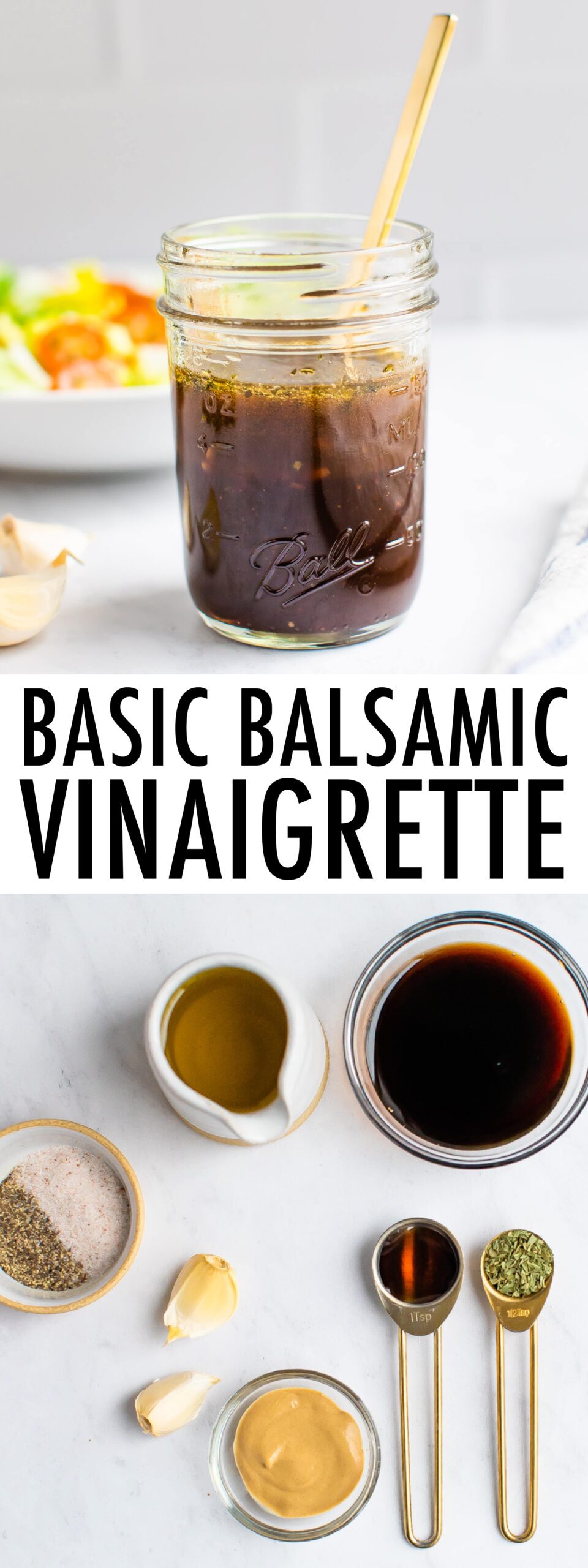 Go-To Balsamic Vinaigrette - Eating Bird Food