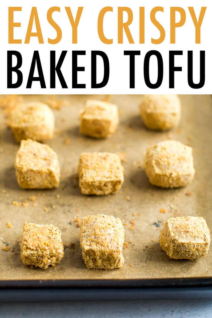Easy Crispy Baked Tofu - Eating Bird Food