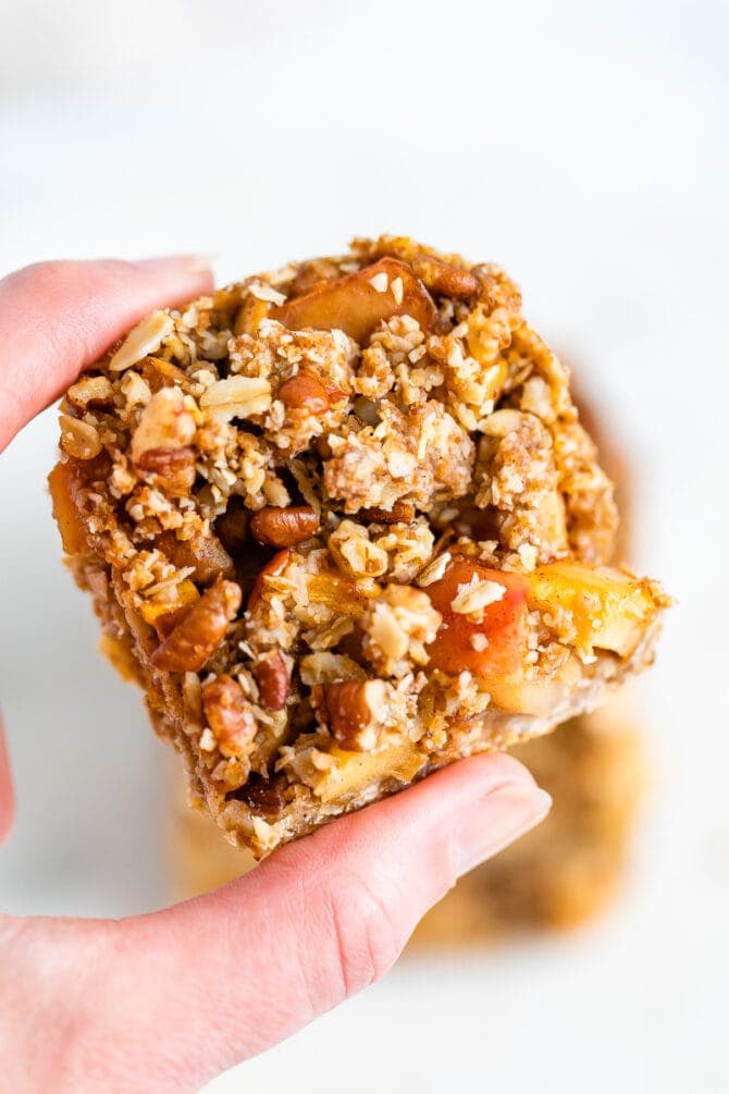 Healthy Apple Samoas - Eating Bird Food
