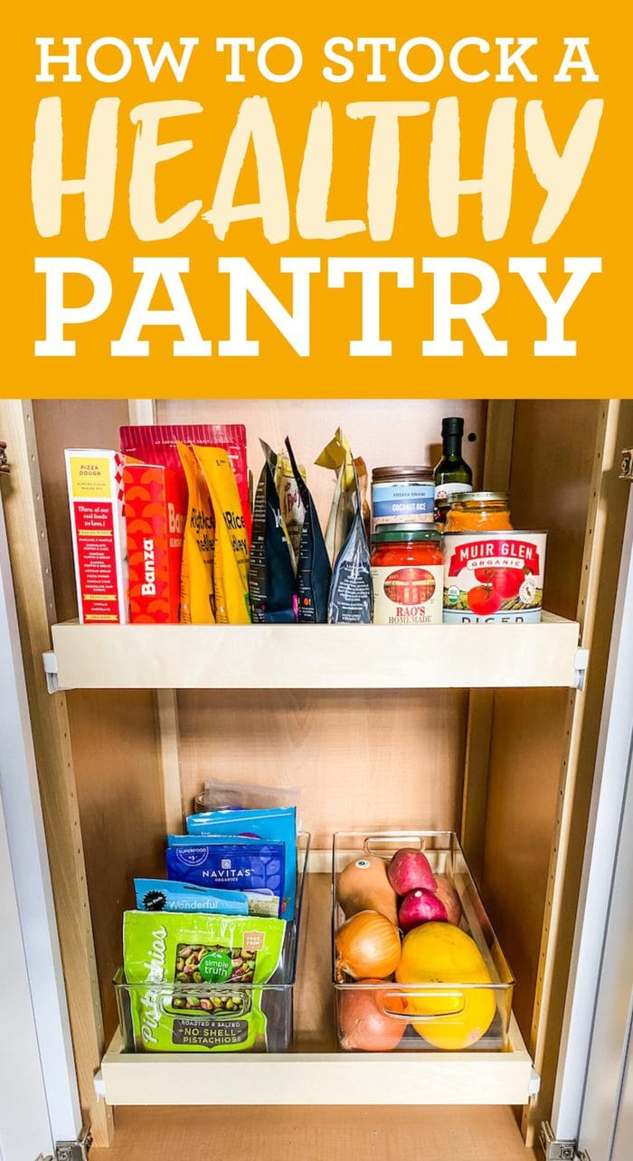 How to Stock a Healthy Pantry - Eating Bird Food