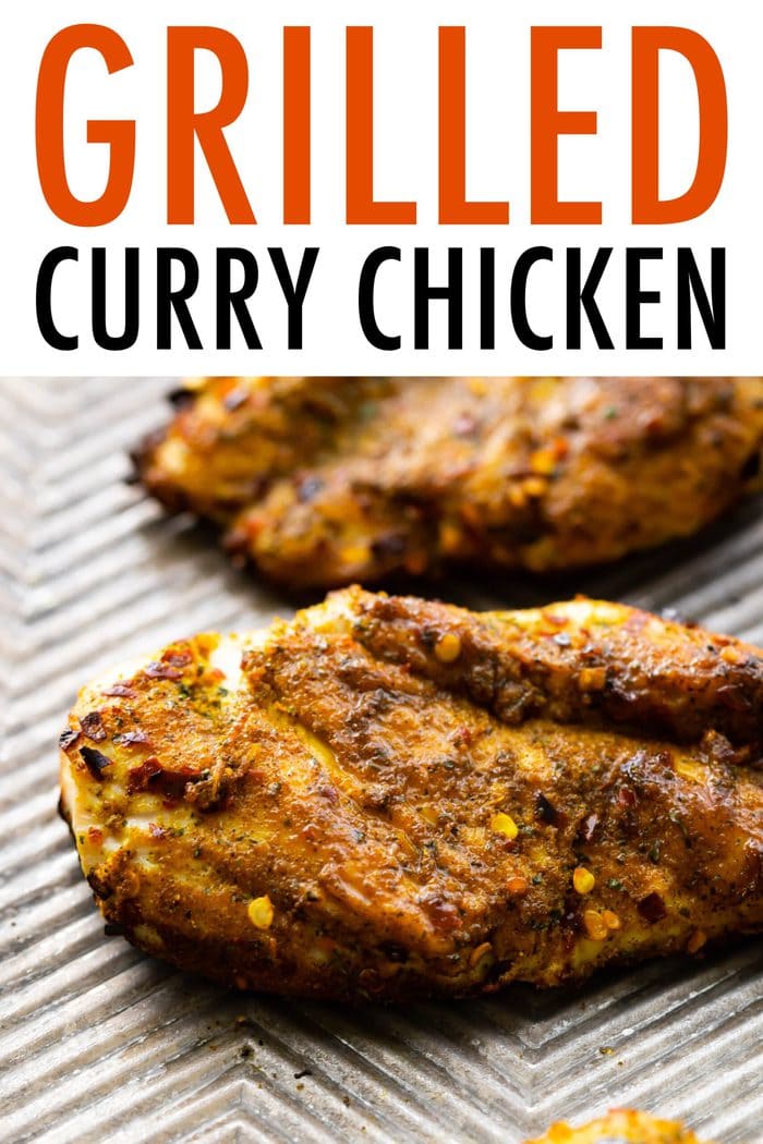 Grilled Curry Chicken - Eating Bird Food