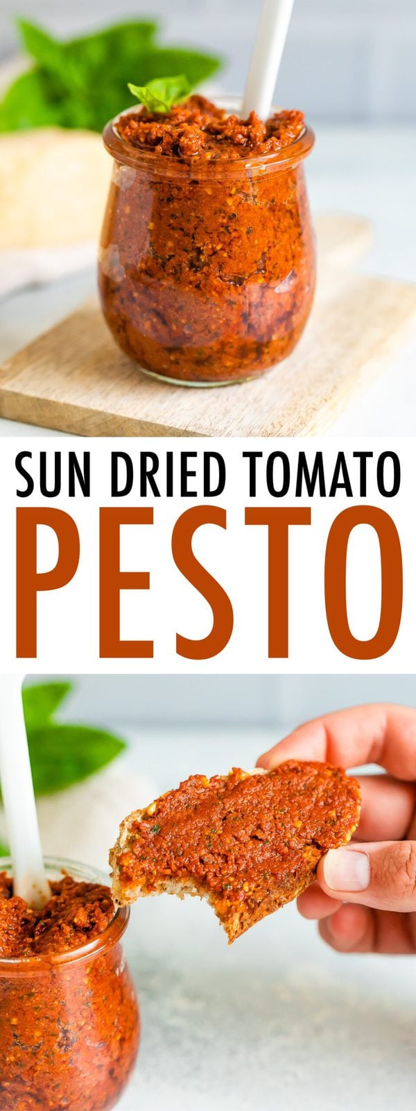 Sun-Dried Tomato Pesto (Red Pesto) - Eating Bird Food