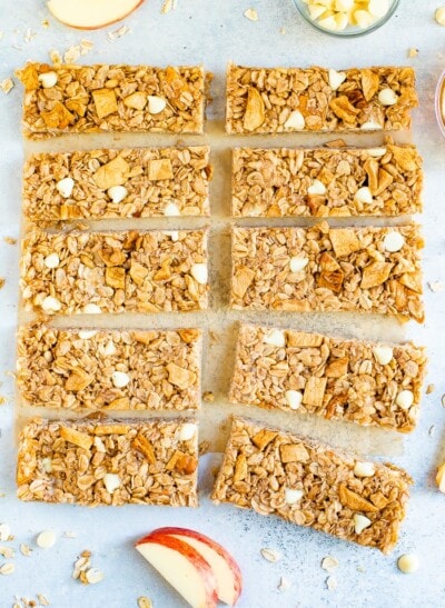 Apple Granola Bars - Eating Bird Food