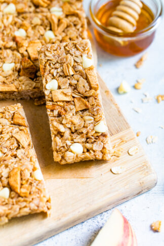 Apple Granola Bars - Eating Bird Food
