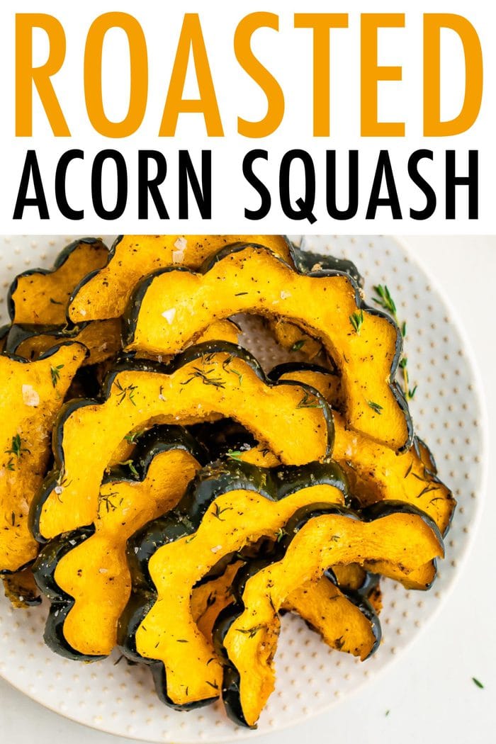 Easy Roasted Acorn Squash - Eating Bird Food