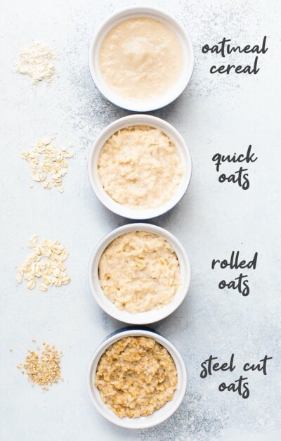 How to Make Baby Oatmeal {Different Types} - Eating Bird Food