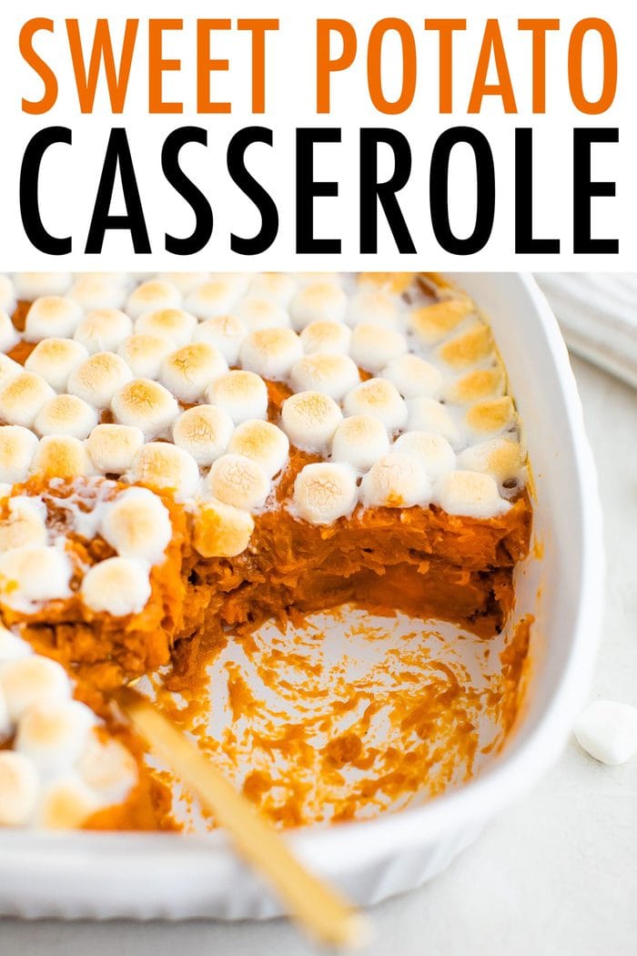 Easy Classic Sweet Potato Casserole - Eating Bird Food