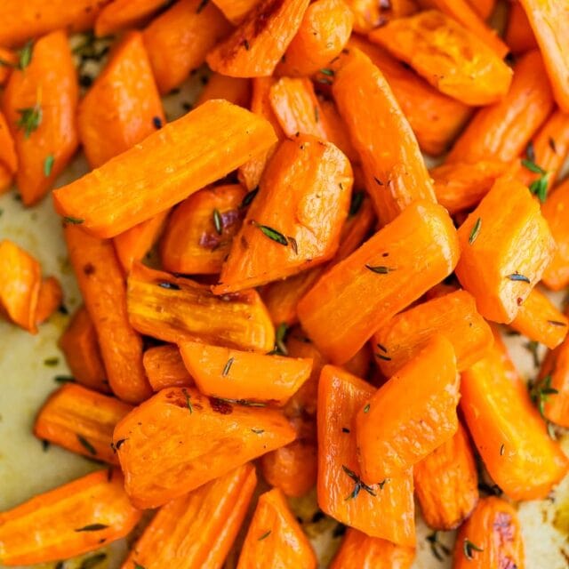 Easy Roasted Carrots - Eating Bird Food