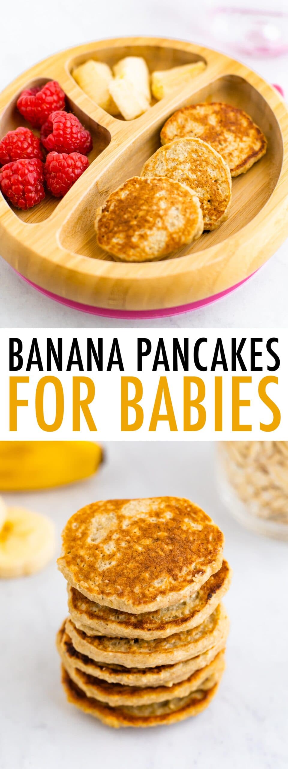 Banana Oat Pancakes For Babies Eating Bird Food