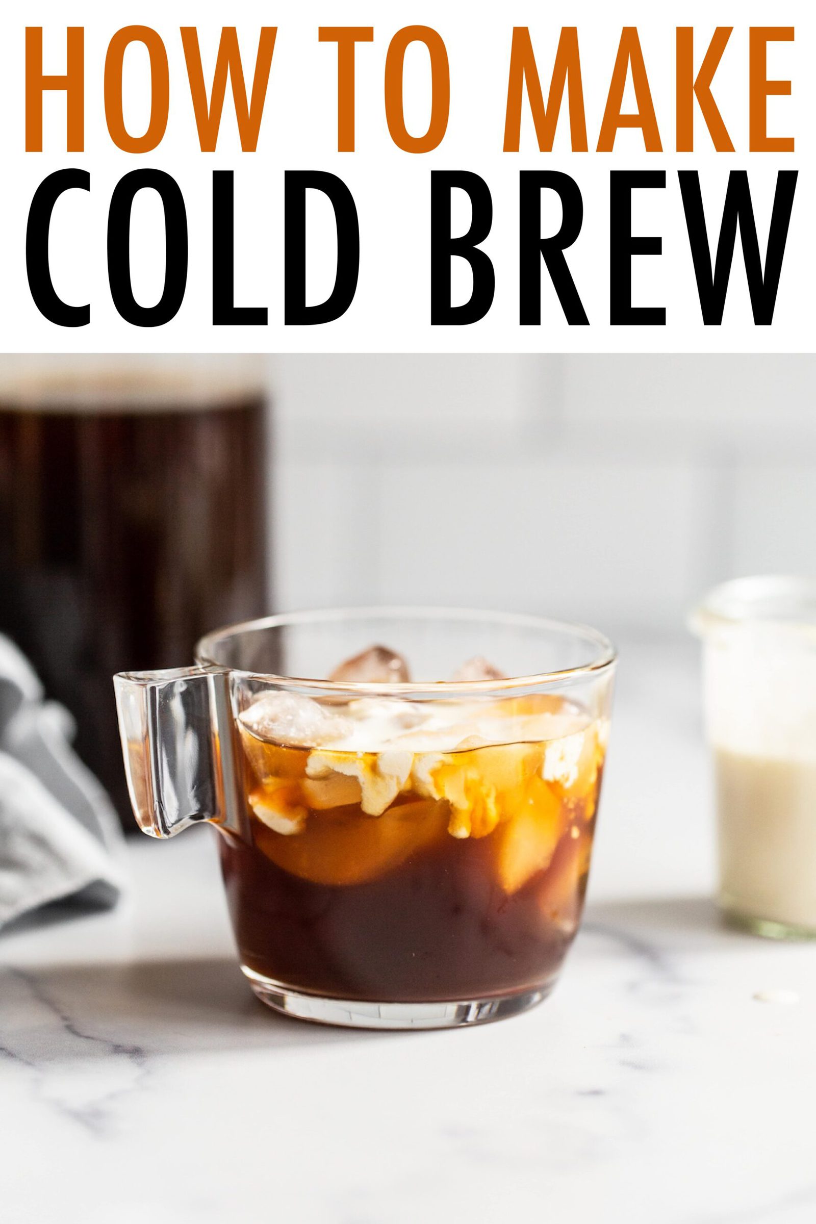 How to Make Cold Brew Coffee - Eating Bird Food