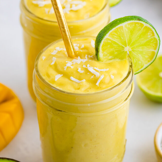 Creamy Avocado Mango Smoothie - Eating Bird Food