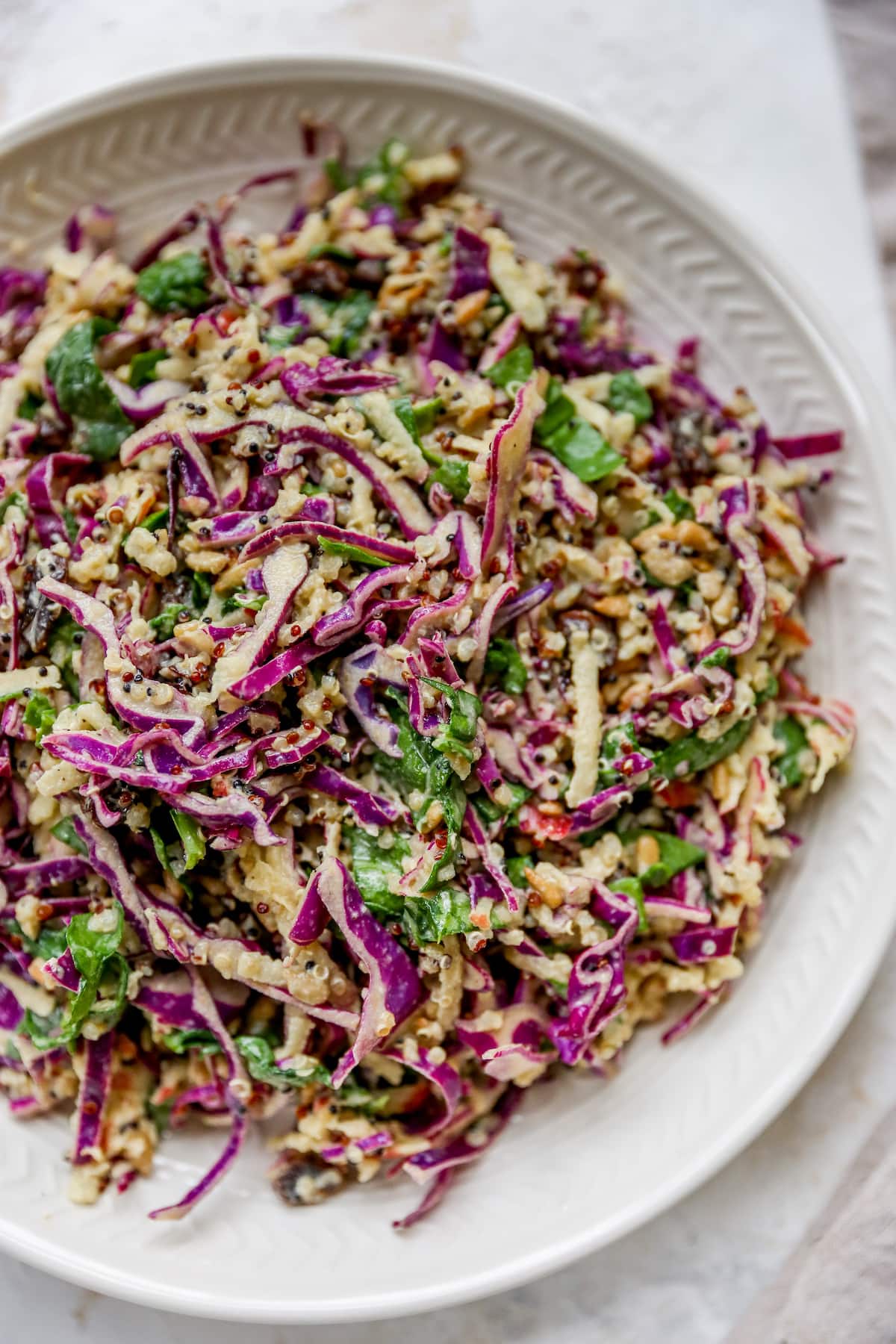 Red Cabbage And Apple Salad