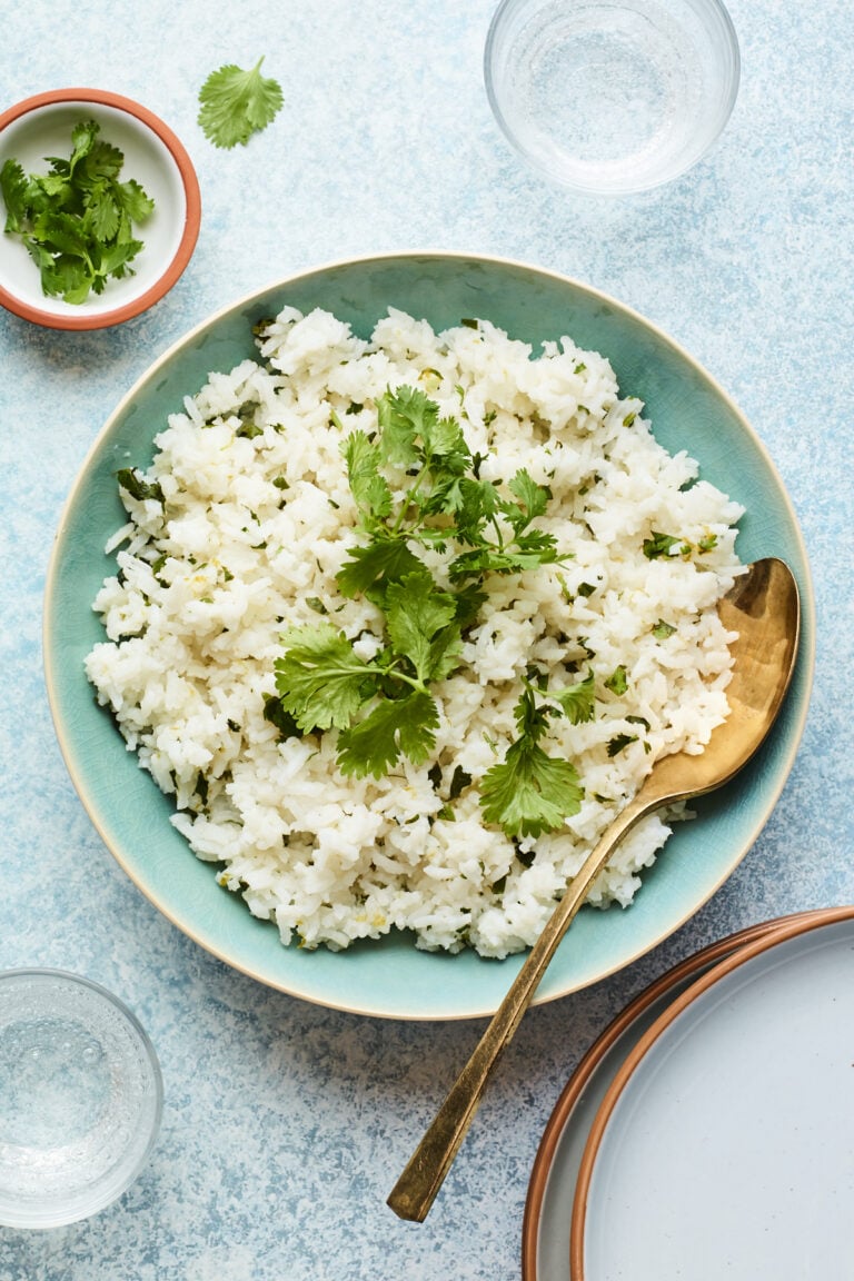 Easy Cilantro Rice (Chipotle Copycat) - Eating Bird Food