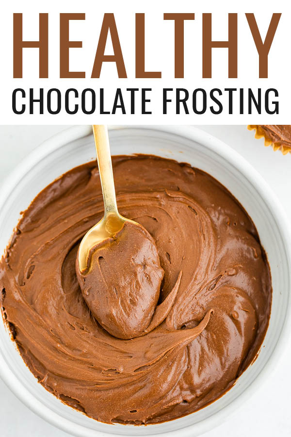 Healthy Chocolate Frosting {Vegan} - Eating Bird Food
