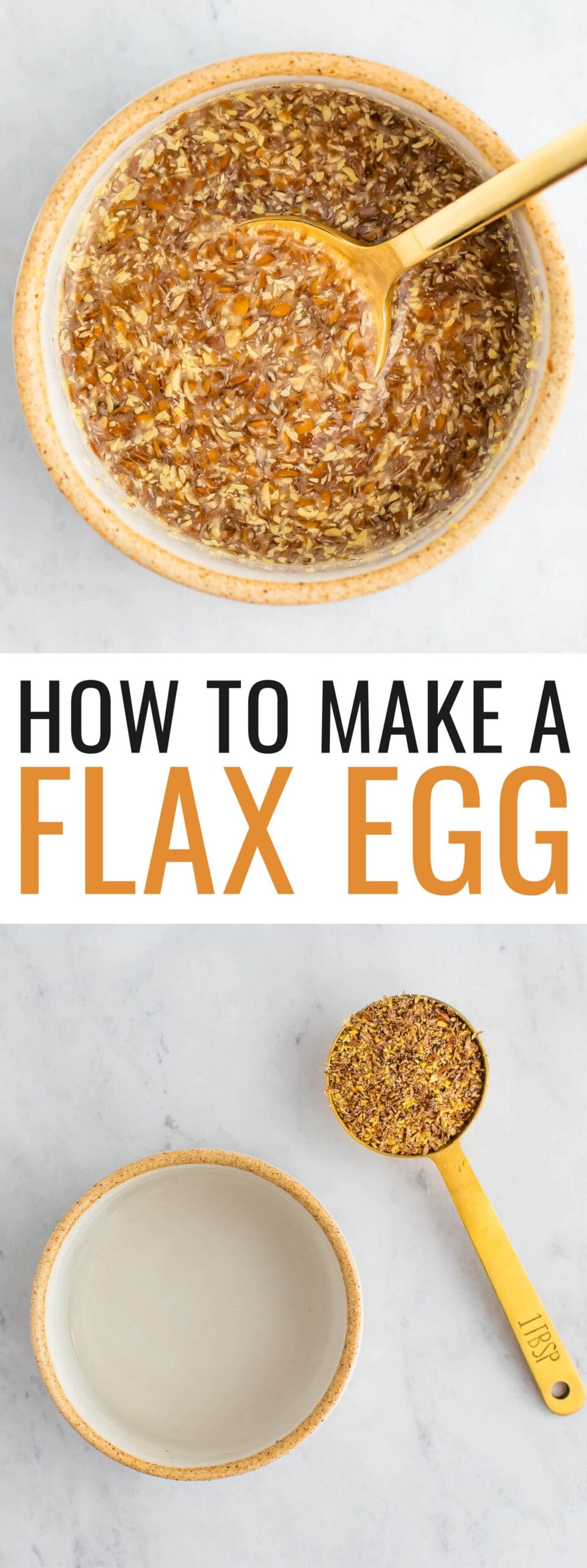 How to Make a Flaxseed Egg - Eating Bird Food