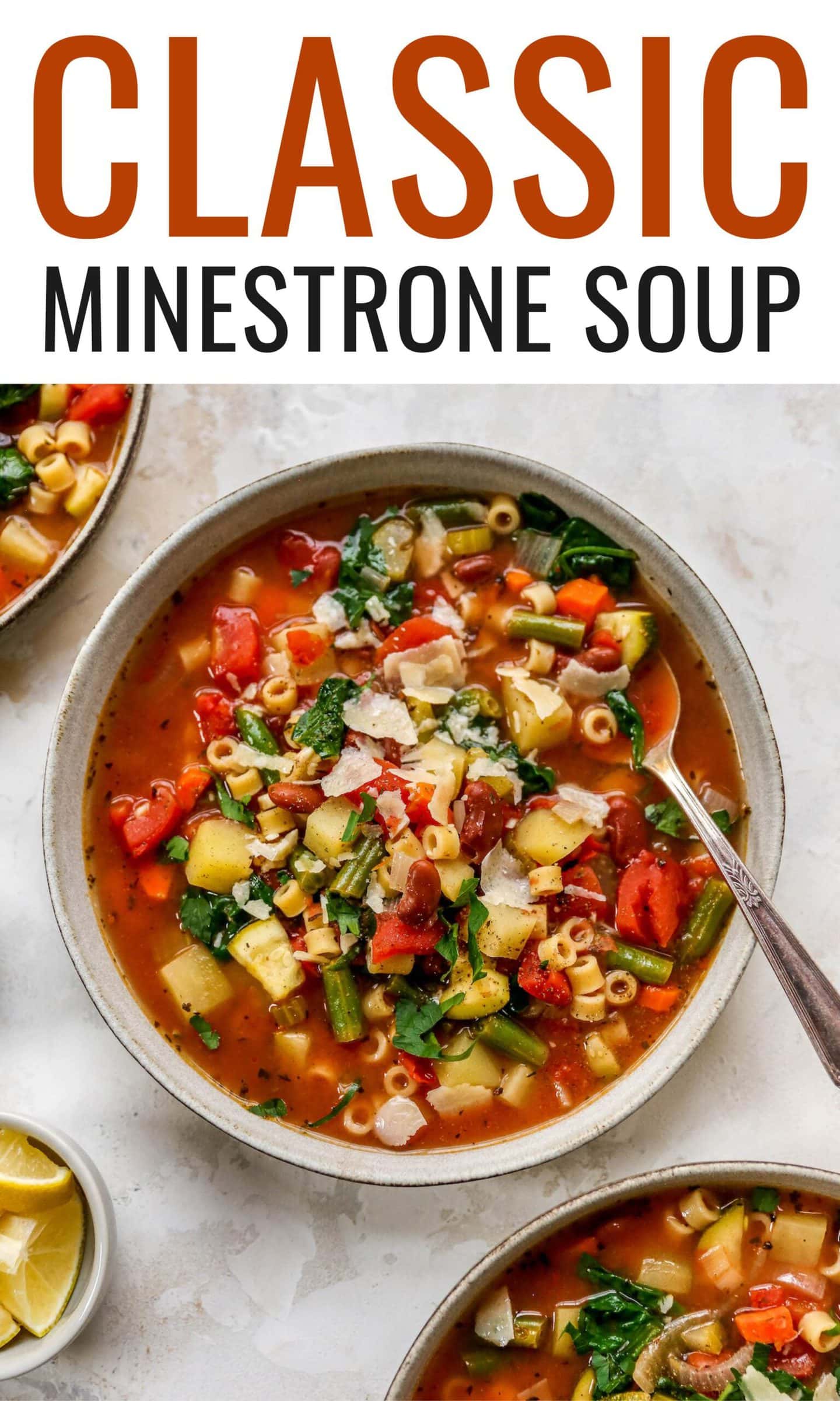 Classic Minestrone Soup - Eating Bird Food
