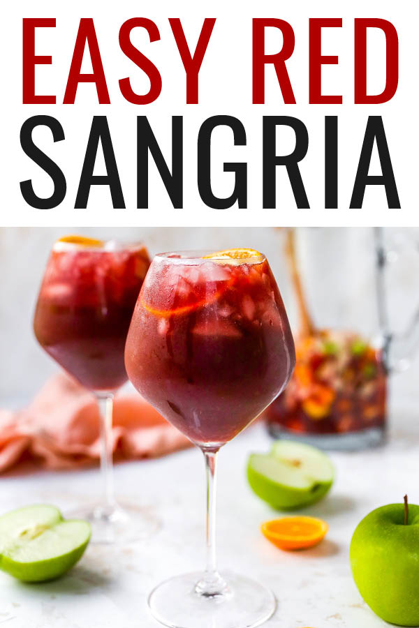 Easy Red Sangria - Eating Bird Food