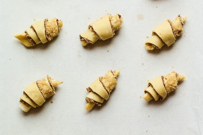 Nutella Rugelach - Eating Bird Food
