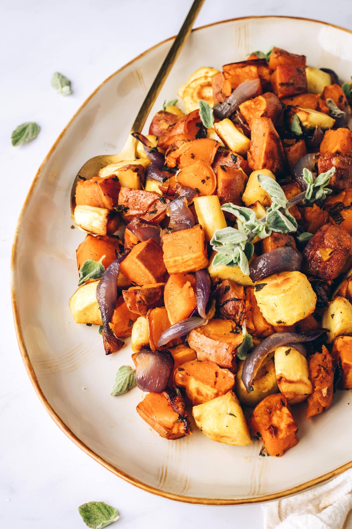 Easy Roasted Root Vegetables - Eating Bird Food