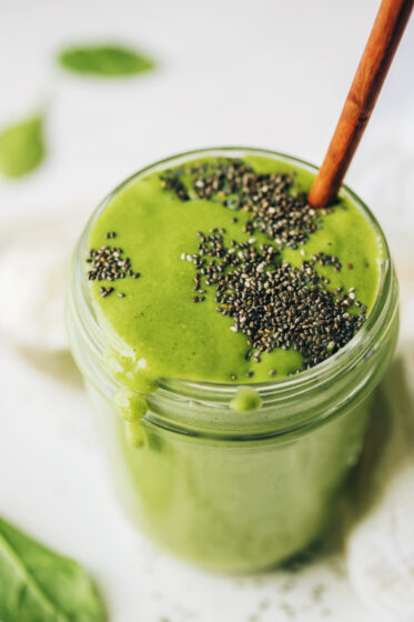 Green Protein Smoothie - Eating Bird Food
