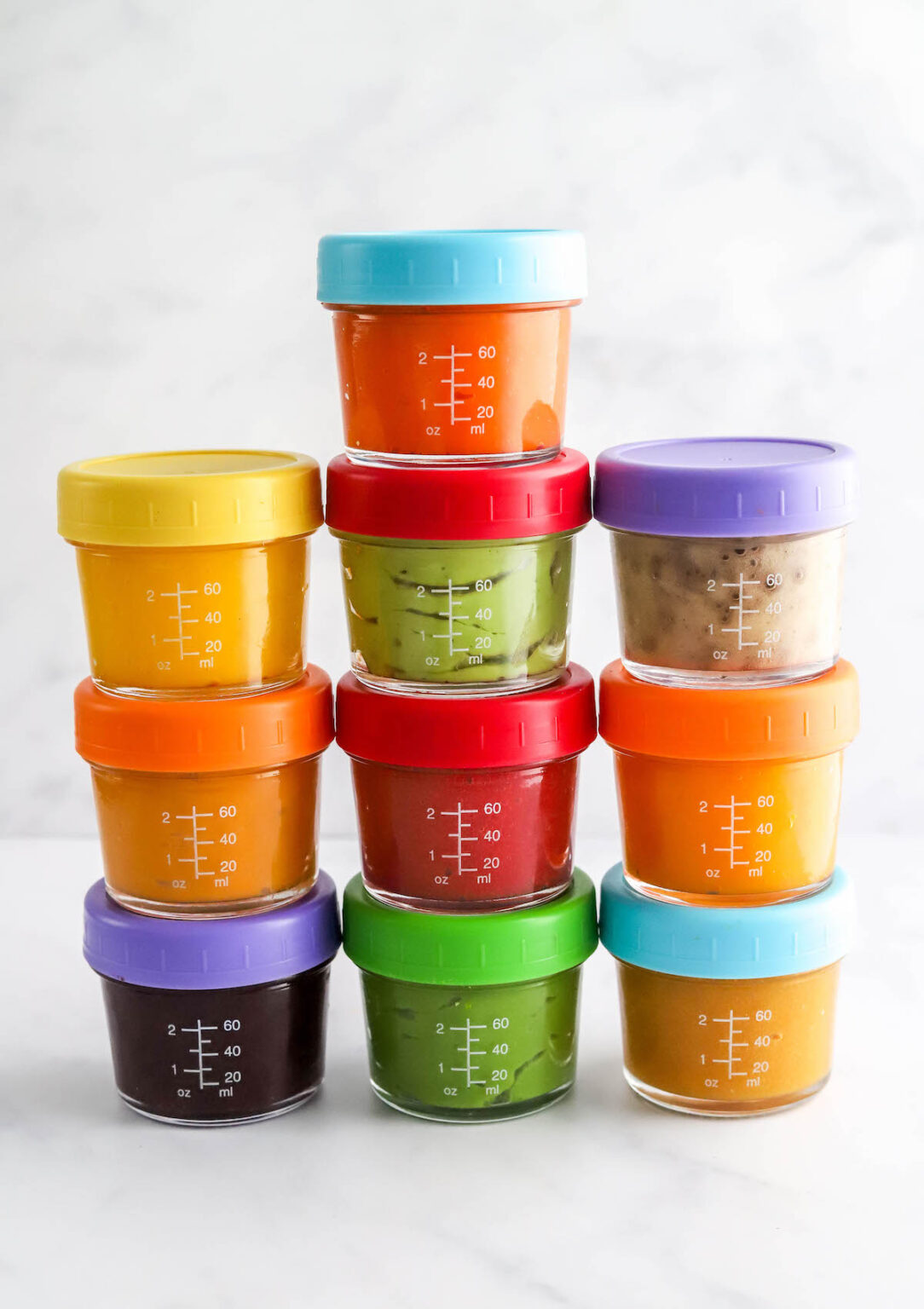 10 Baby Food Purees (Stage 1) - Eating Bird Food