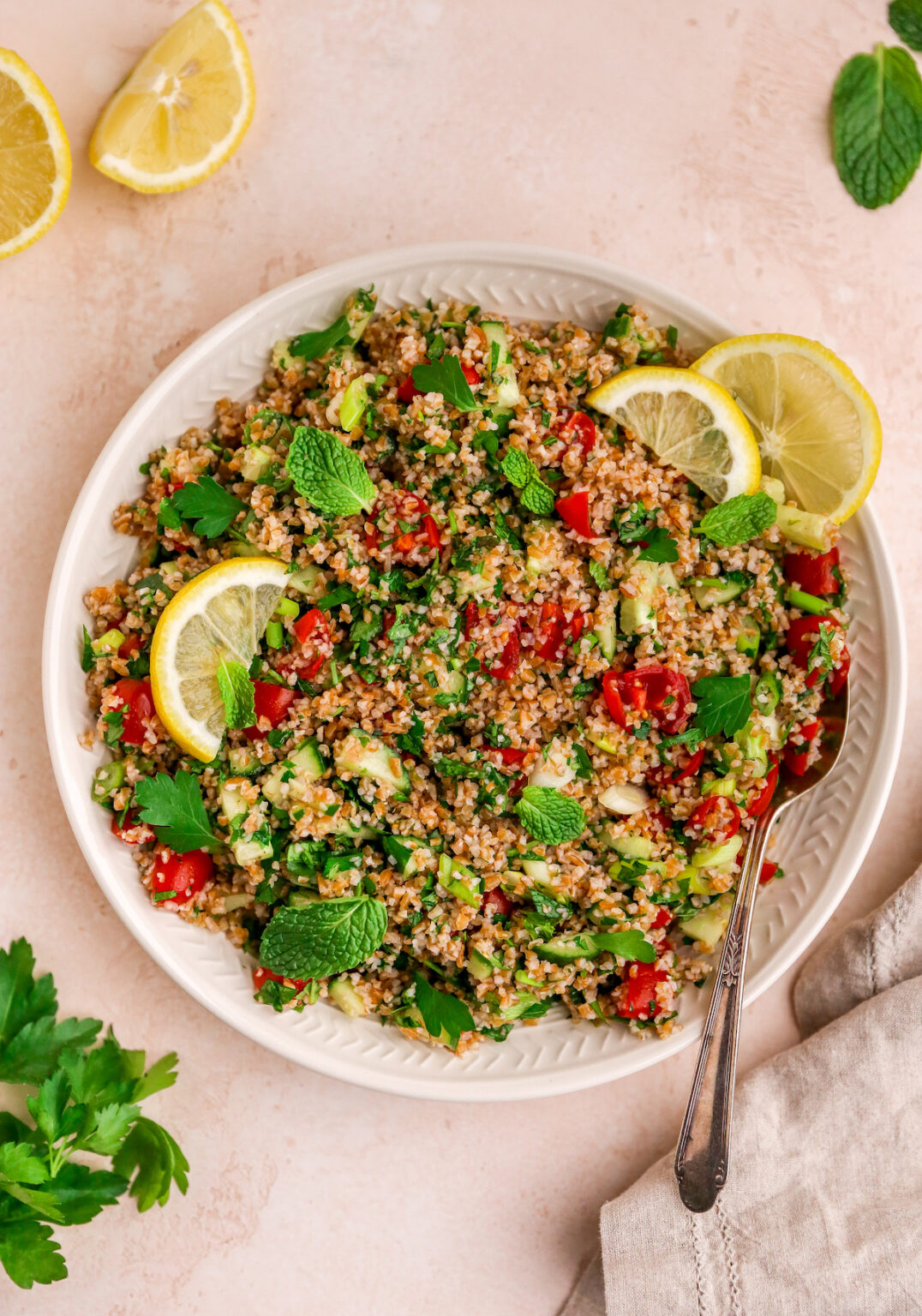 Tabbouleh Salad (Tabouli) - Eating Bird Food
