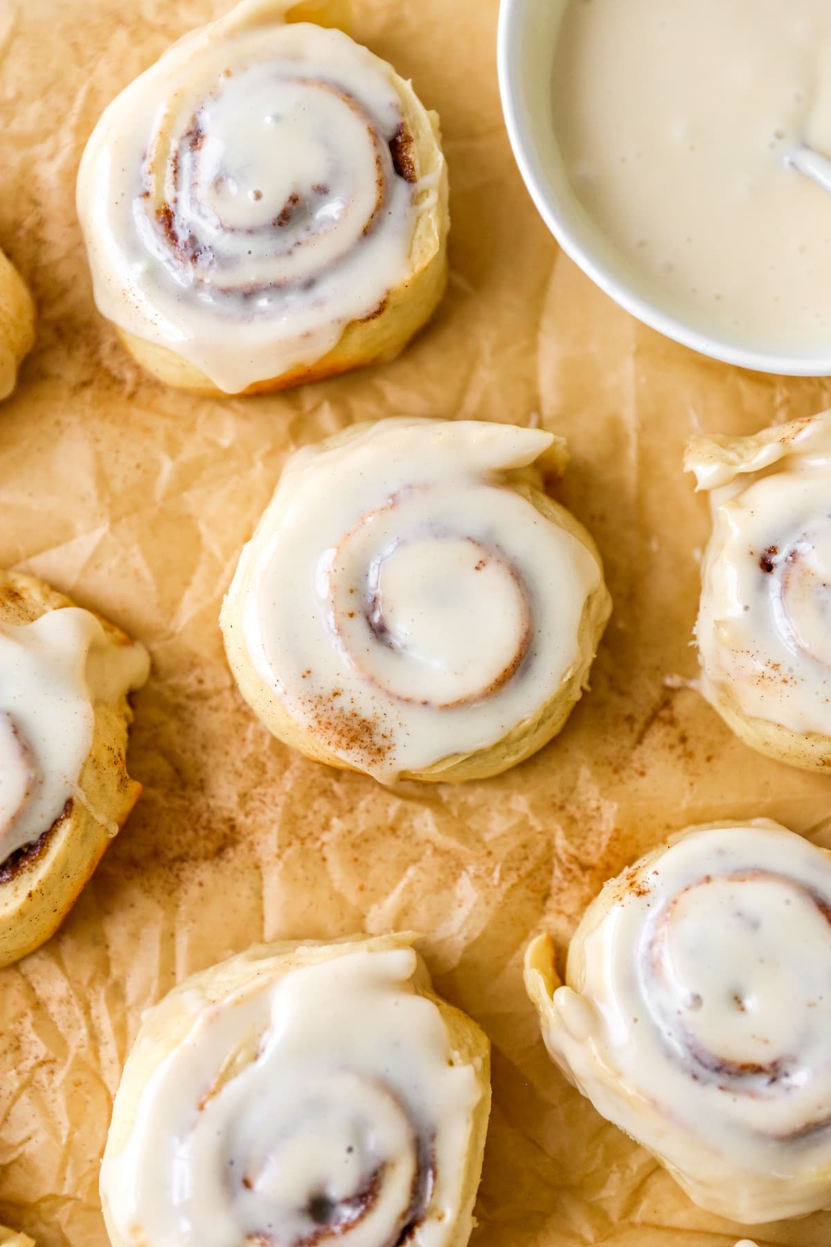 Fluffy Cinnamon Rolls - Eating Bird Food