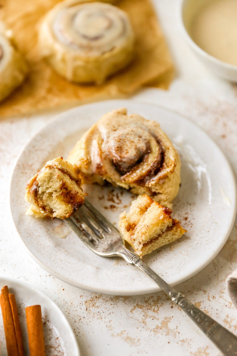 Fluffy Cinnamon Rolls - Eating Bird Food