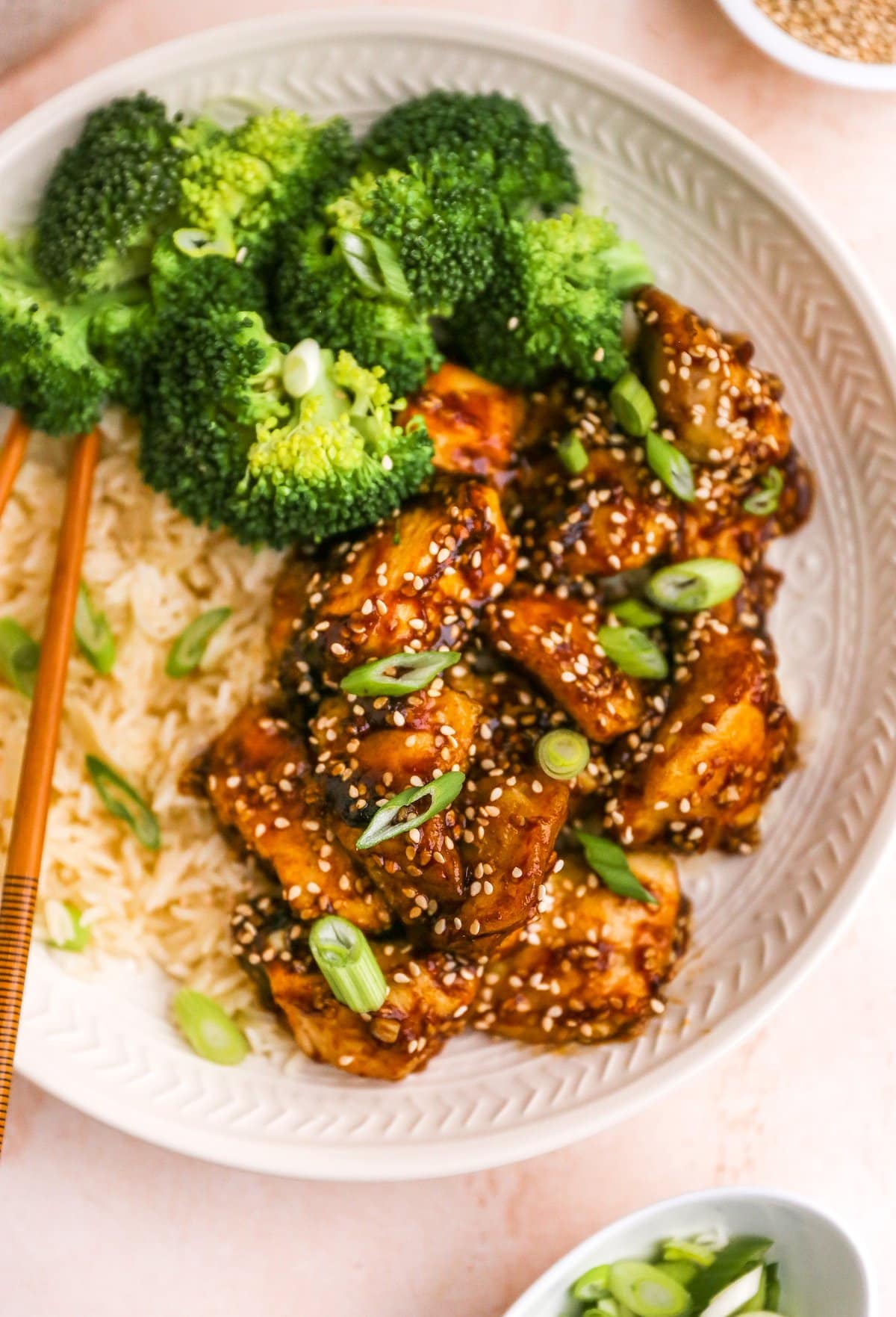 Sesame Chicken - Eating Bird Food