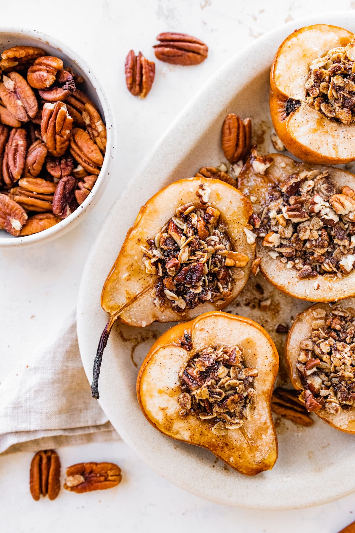 Baked Pears - Eating Bird Food