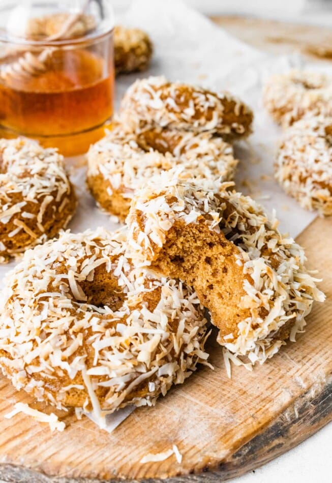 Protein Donuts - Eating Bird Food