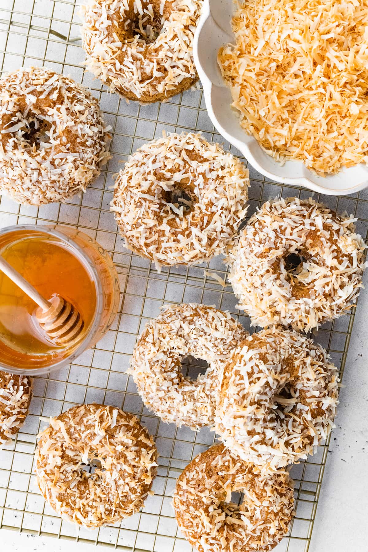 Coconut Crunch Donuts (Hostess Copycat) - Eating Bird Food