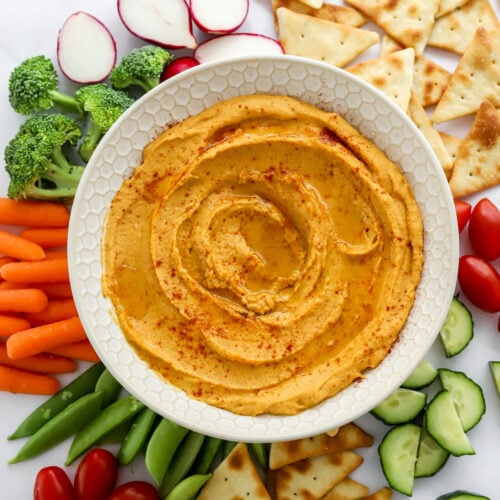 Sweet Potato Hummus - Eating Bird Food