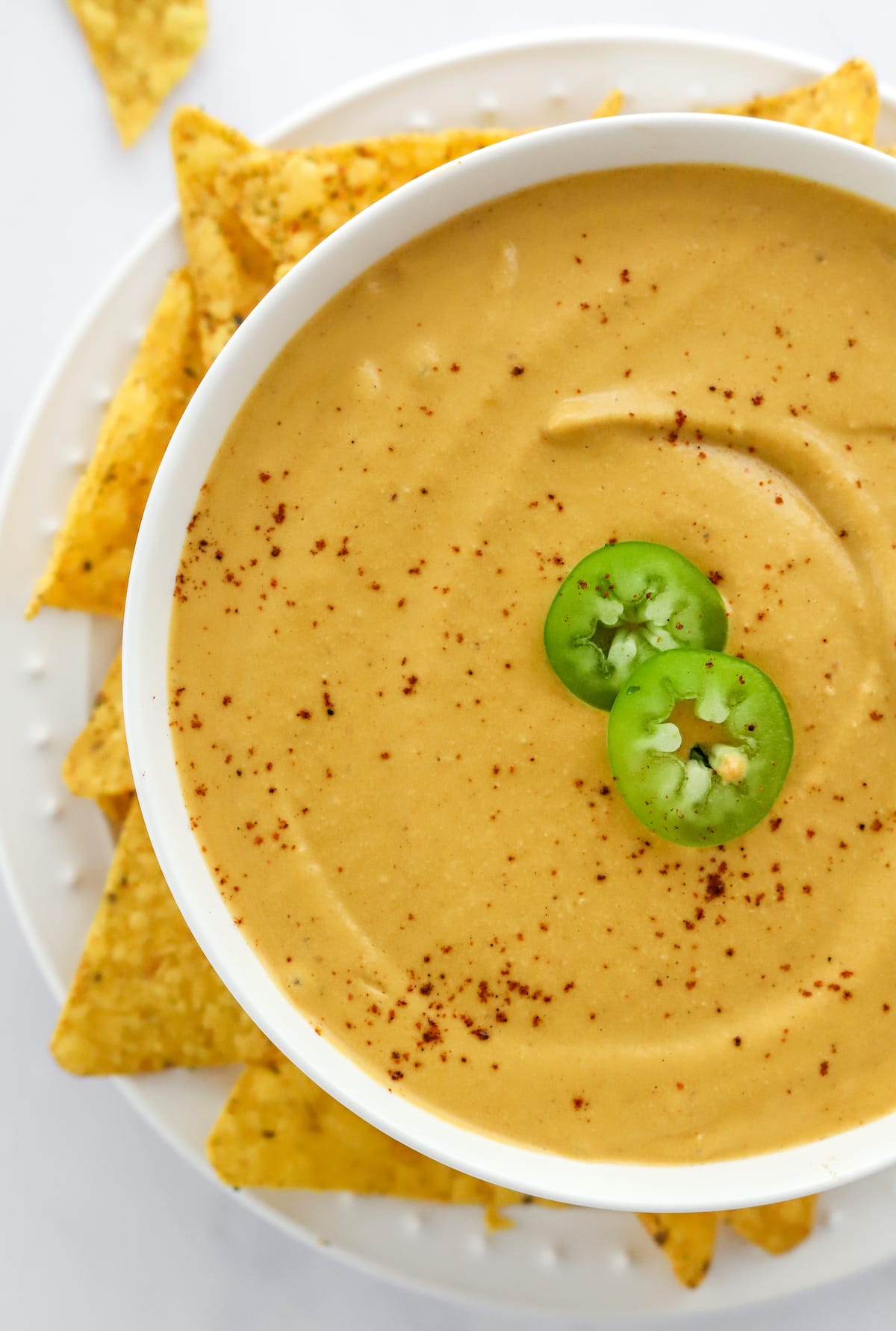 Creamy Vegan Queso - Eating Bird Food