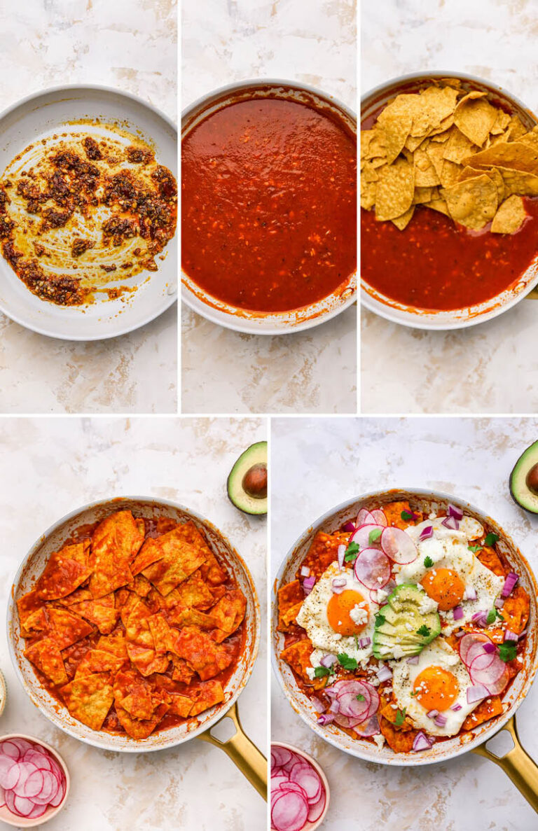 Red Chilaquiles - Eating Bird Food