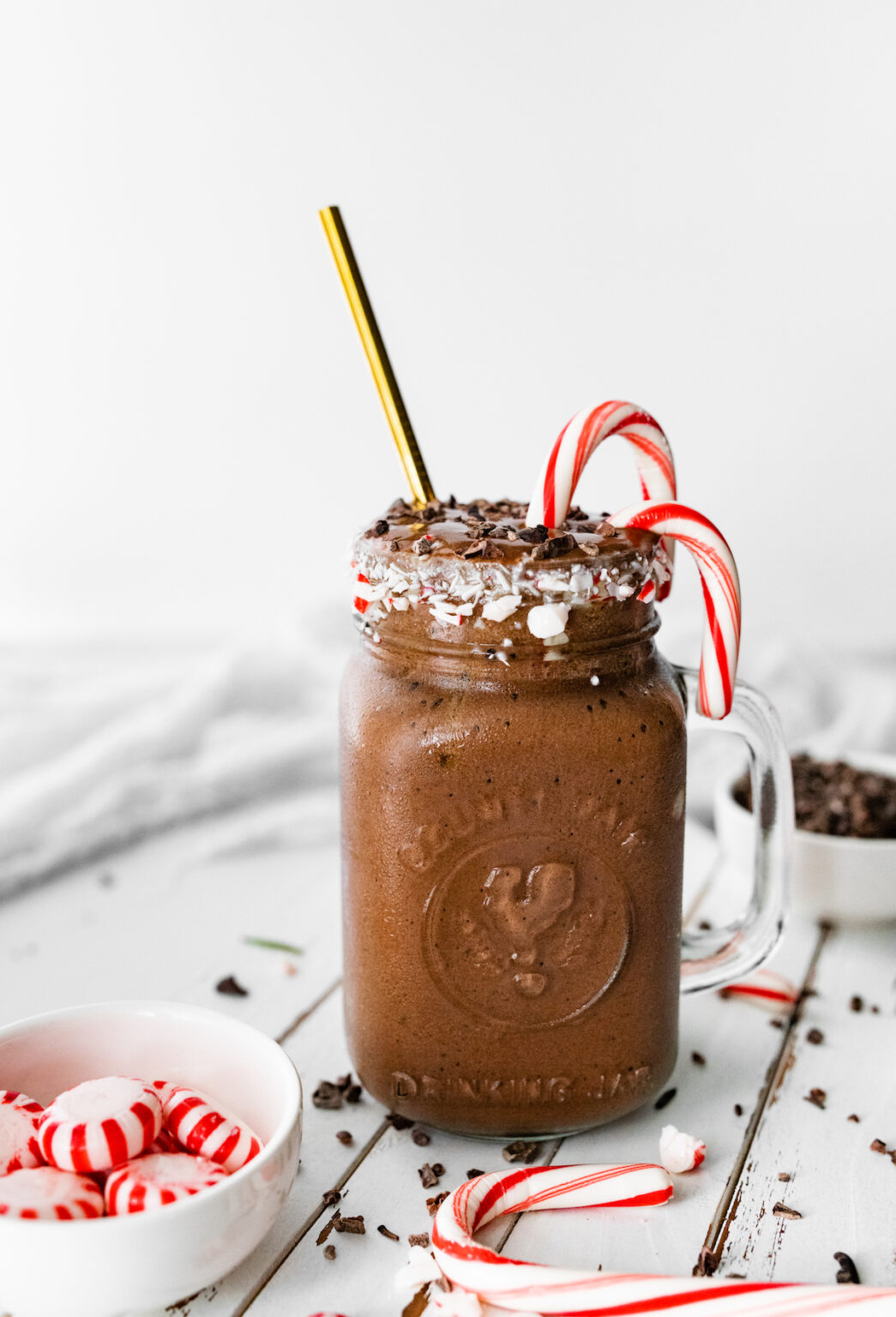 Chocolate Peppermint Smoothie - Eating Bird Food