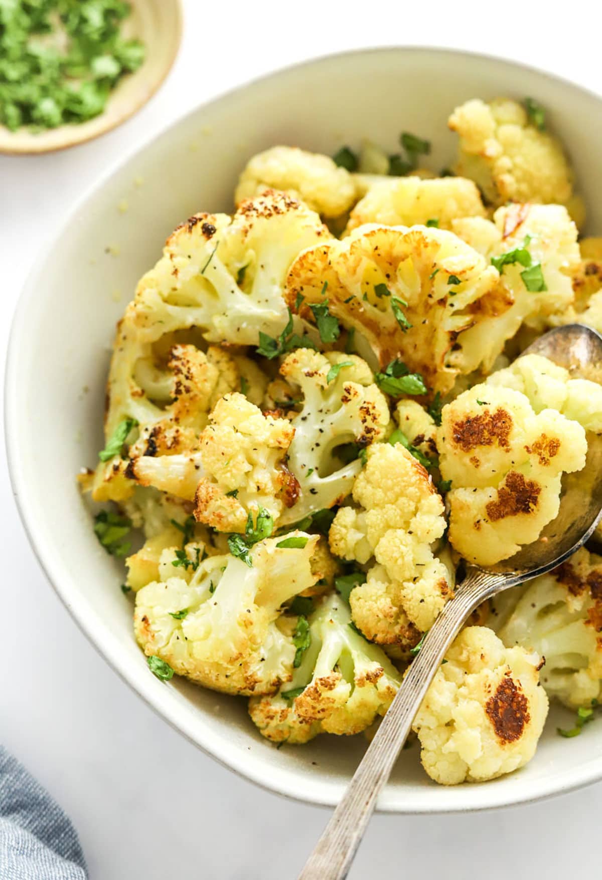 Easy Roasted Cauliflower - Eating Bird Food