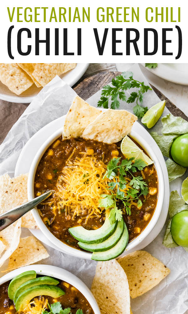 Vegetarian Green Chili - Eating Bird Food