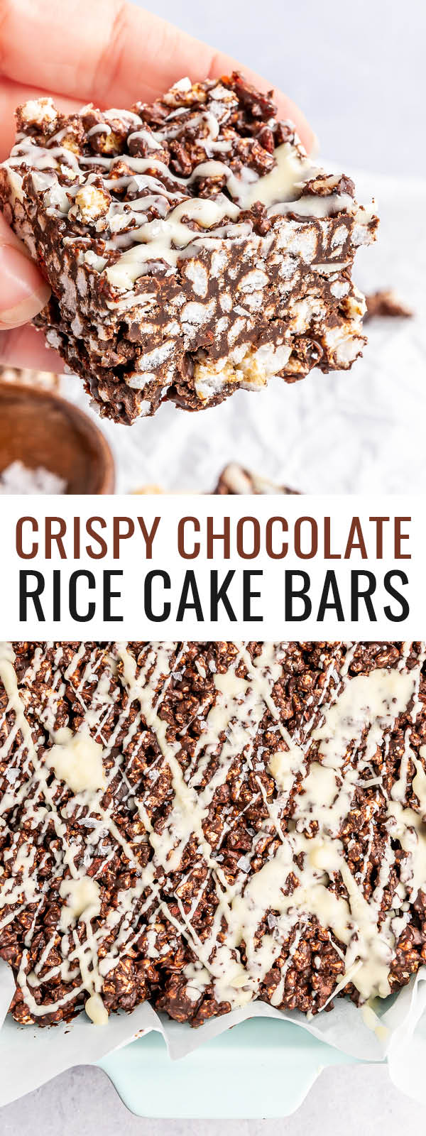 Crispy Chocolate Rice Cake Bars - Eating Bird Food