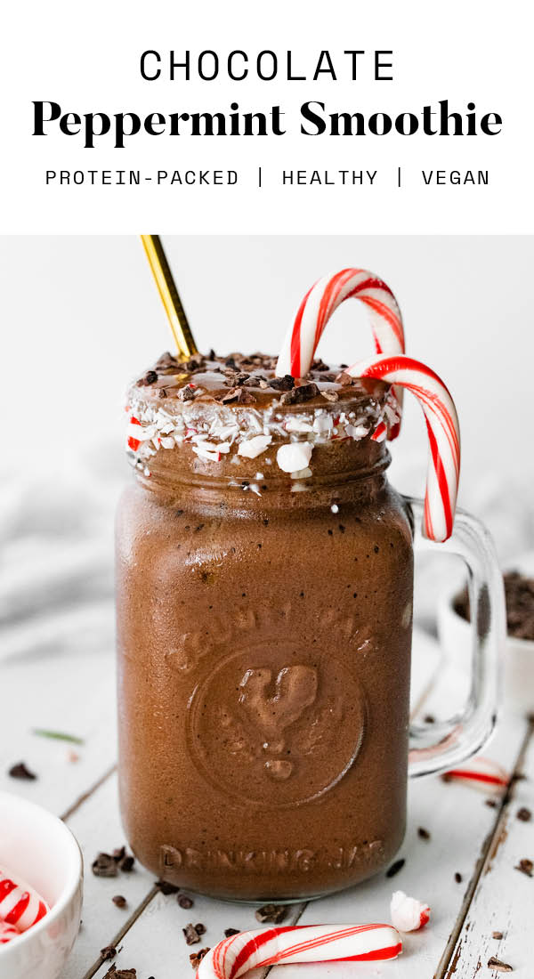 Chocolate Peppermint Smoothie - Eating Bird Food