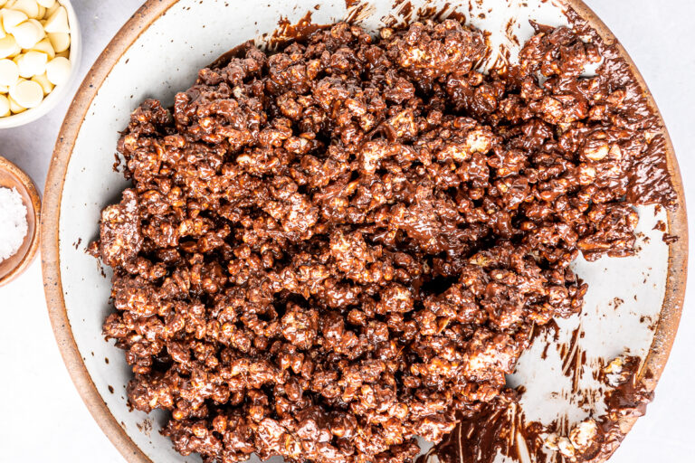 Crispy Chocolate Rice Cake Bars - Eating Bird Food