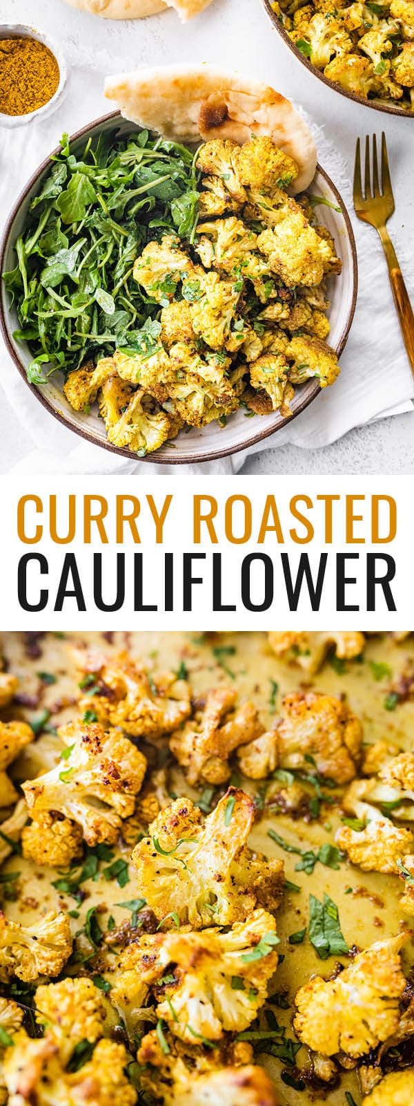 Curry Roasted Cauliflower - Eating Bird Food
