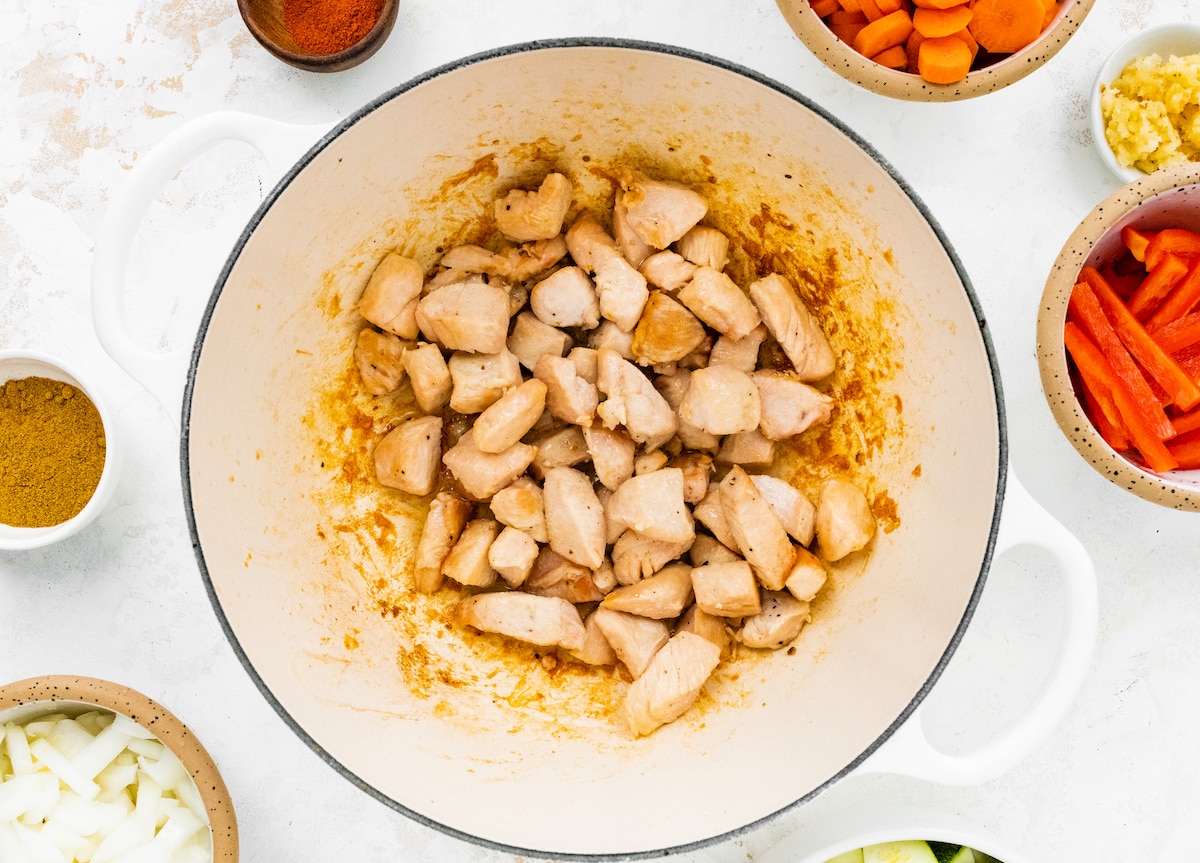 Chicken Curry With Vegetables - Eating Bird Food